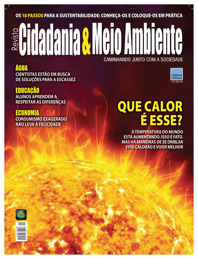 Revista Cidadania And Meio Ambiente Edição Nº 49 Está Disponível Para